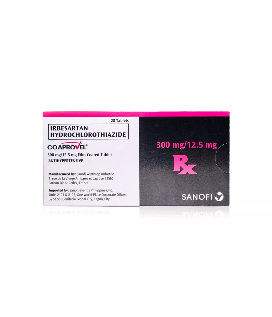 CO-APROVEL Irbesartan / Hydrochlorothiazide 300mg / 12.5mg Film-Coated ...